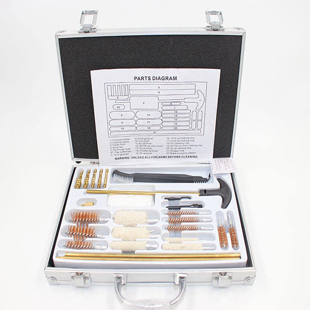 Sale Hunting Tool Brush for AR15 Red Leather Carrying Case Gun Cleaning ...